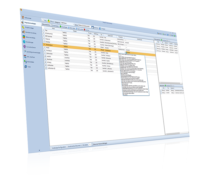 PDM Studio | Where-used list, versioning, revision, workflows etc.